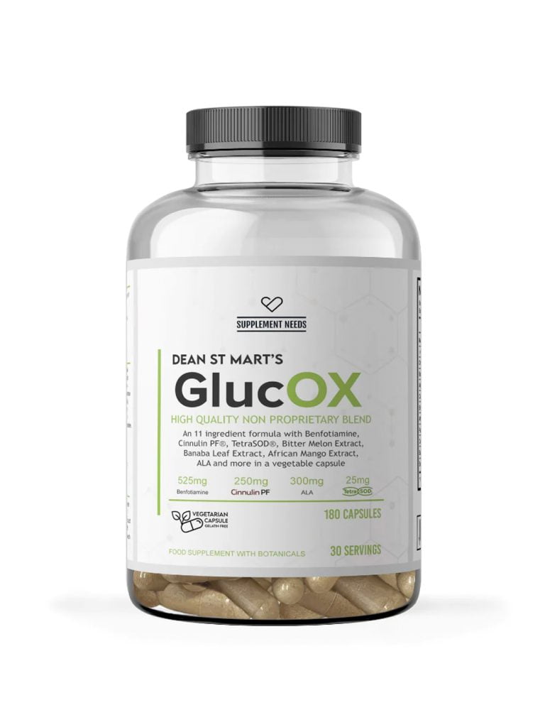 Supplement Needs GlucOX 180 Caps - Supplements Chester